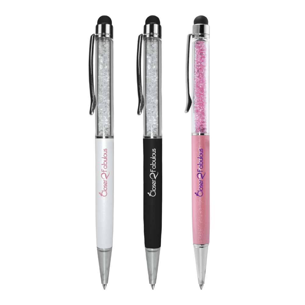 Crystal Pens with Stylus | Promotional Gifts Suppliers in Dubai
