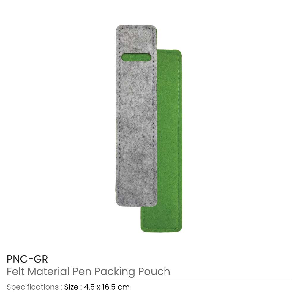 Felt Material Pen Packaging Pouch | Promotional Gifts Suppliers in Dubai