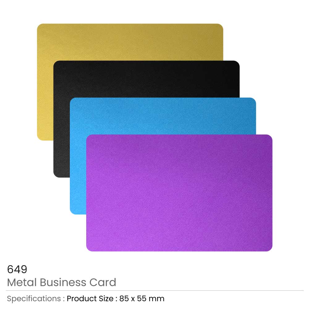 Metal Business Cards | Promotional Gifts Suppliers in Dubai